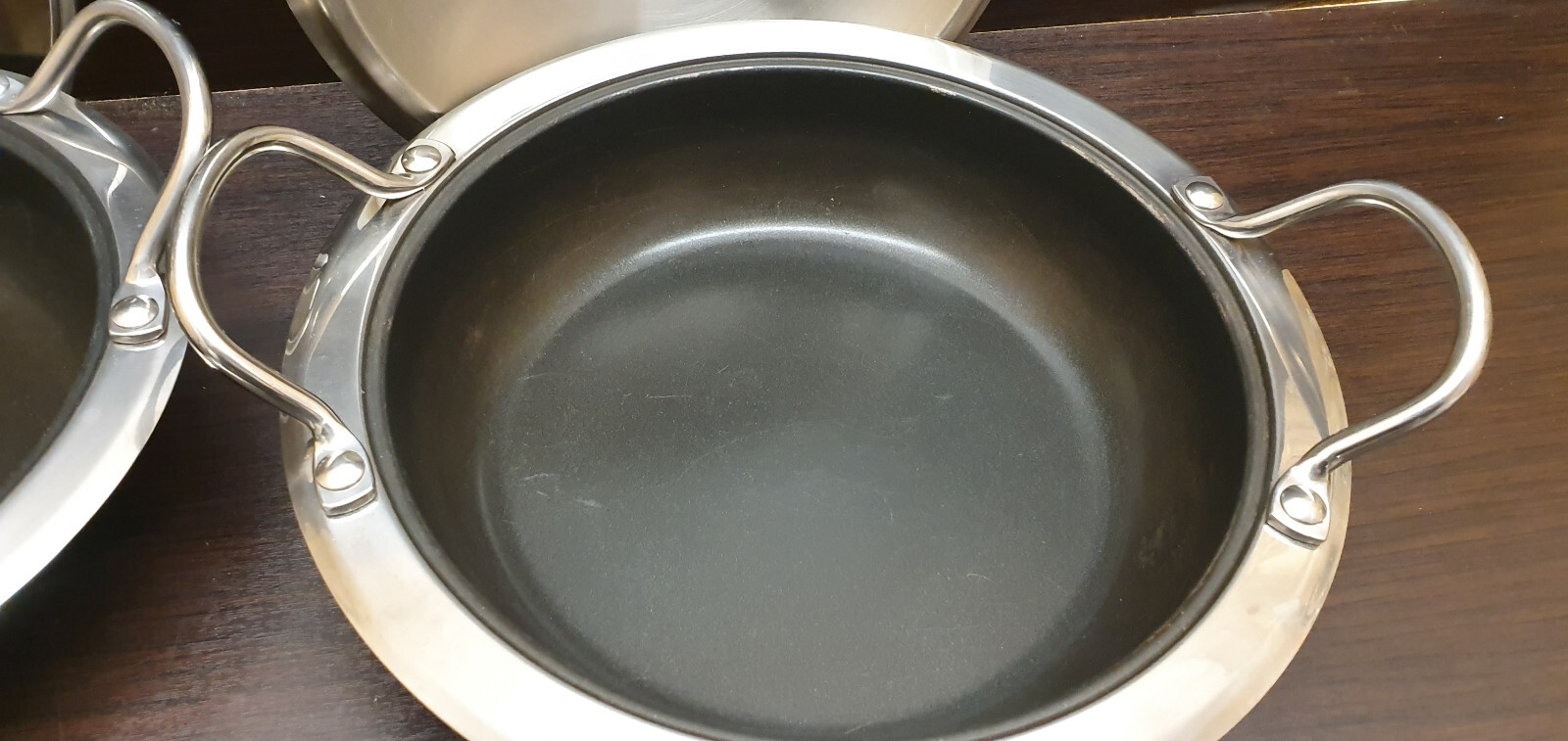 Cooks Essentials Stainless Steel Edelstahl Rostfrei Pans Casseroles ...