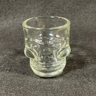 Skull Shaped Shot Glass Day Of The Dead Skeleton Halloween Glassware | eBay