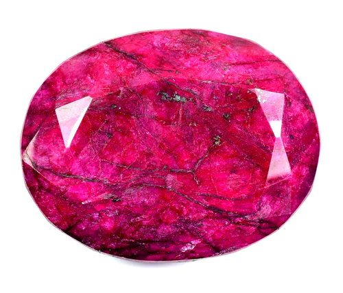 835.00 Ct Natural Huge Red Ruby Oval Certified Loose Gemstone | eBay