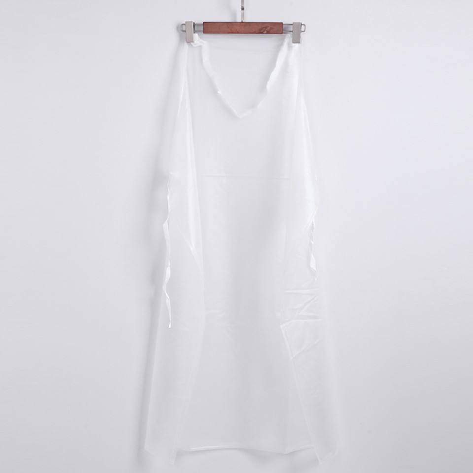 2PK Transparent Waterproof Heavy Duty Clear PVC Apron Kitchen ...