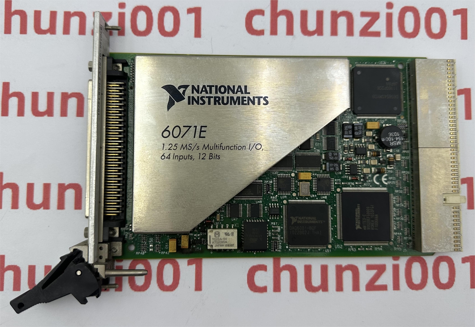 National Instruments PXI-6071E 1.25 MS/s, 12-Bit, 64 Analog Input ...