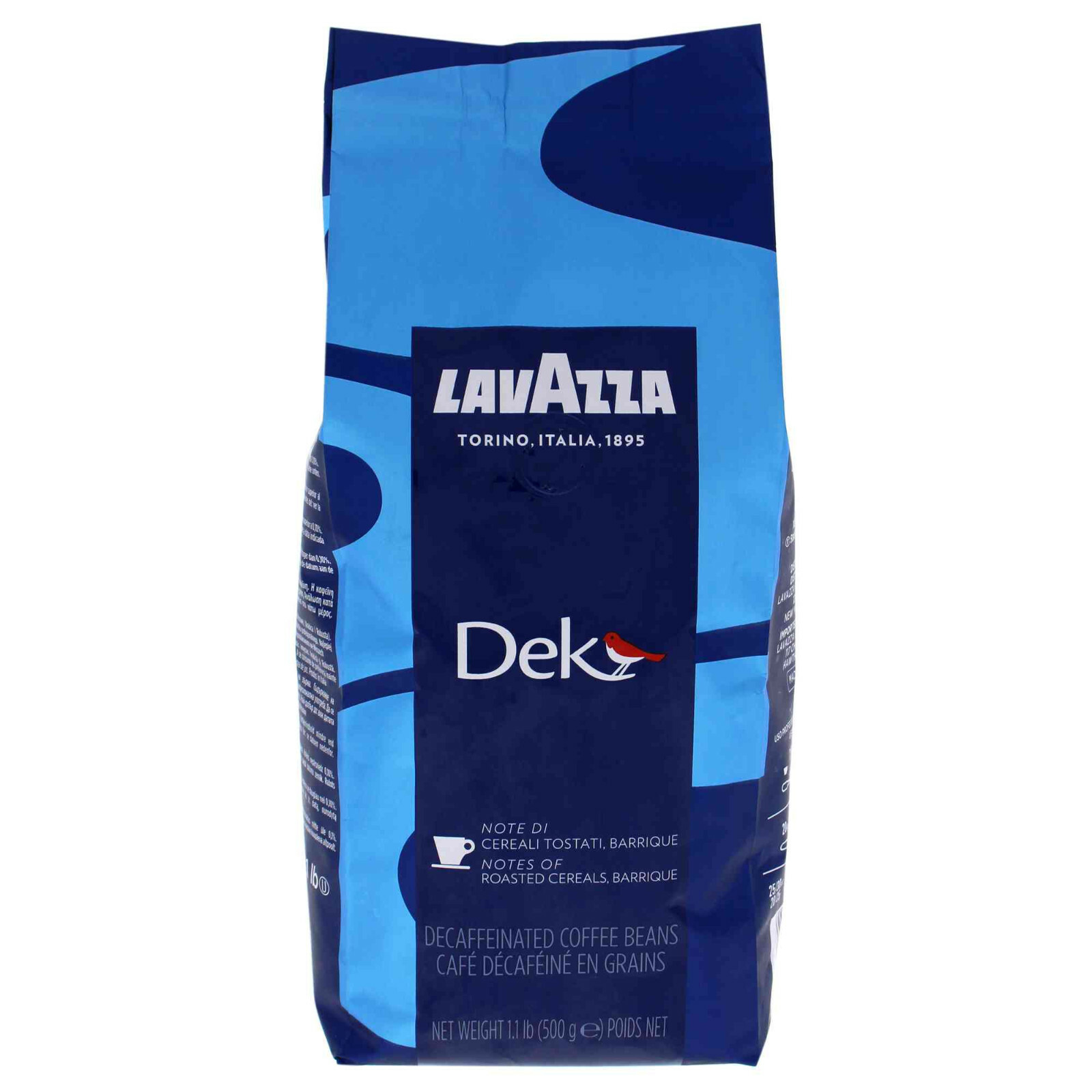 Dek Espresso Decaffeinated Roast Whole Bean Coffee by Lavazza - 17.6 oz ...