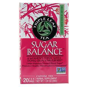 Triple Leaf Tea Sugar Balance Herbal Tea 20 pckts | eBay