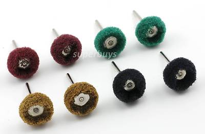 8 Polishing Wheel Buffing Brush For Buff Rotary Die Grinder Drill Bit ...