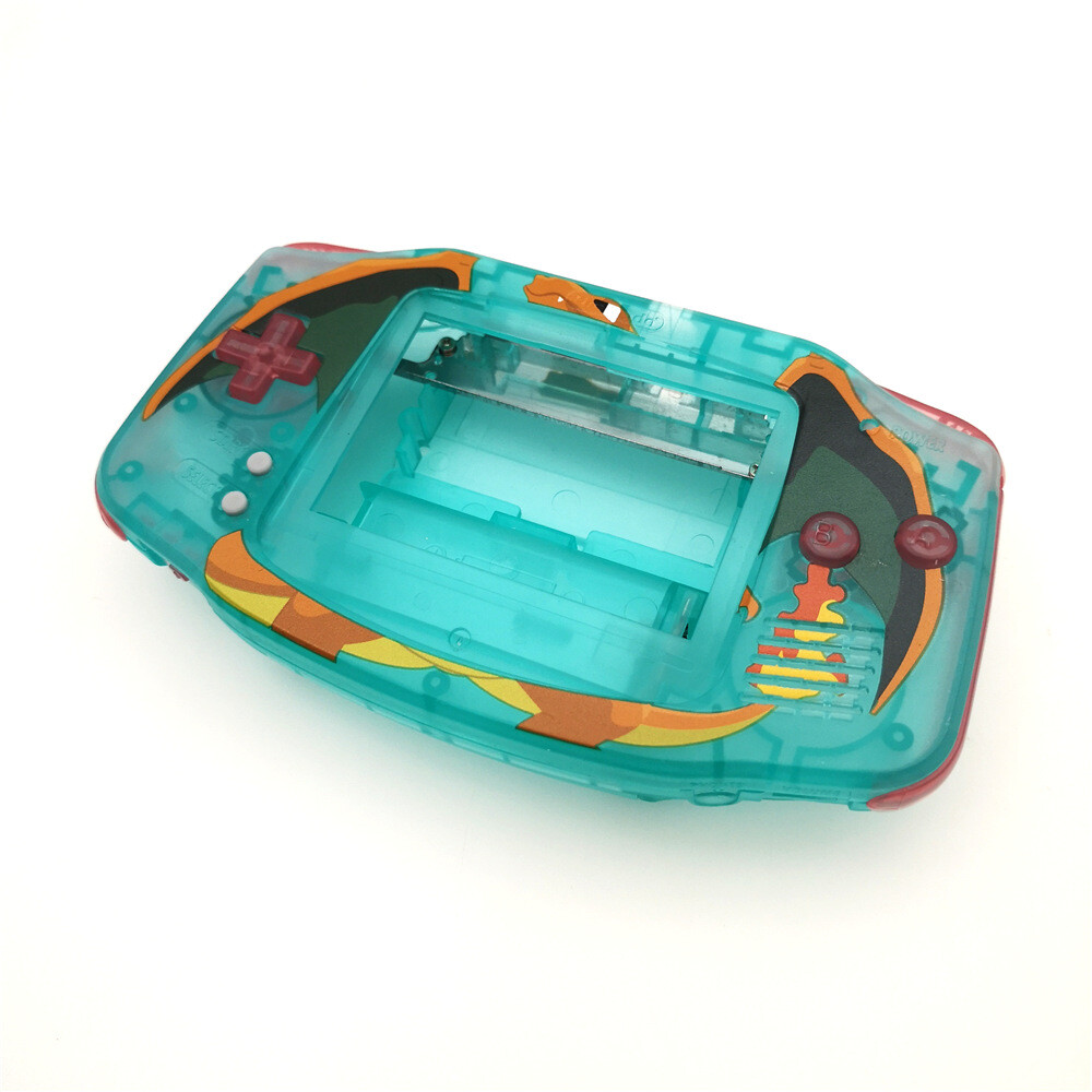 Charmander Full Housing Shell Case for Nintendo Gameboy Advance GBA ...