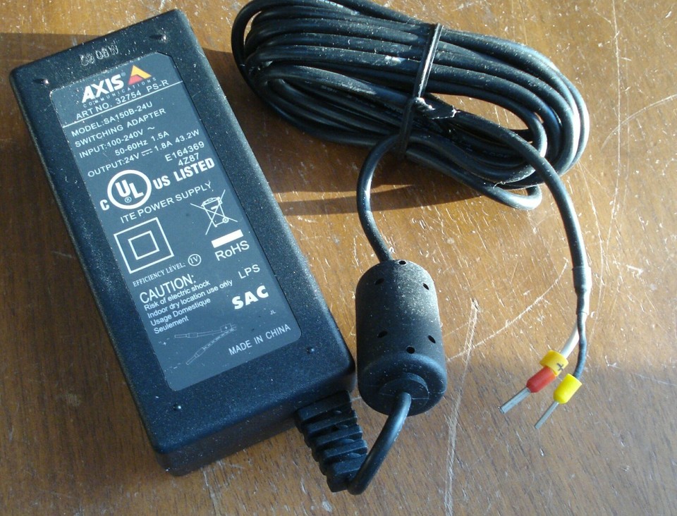 lot of 7 NEW AXIS SA150B-24U SWITCHING POWER ADAPTER. 32754 PS-R AC ...