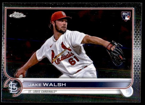 Jake Walsh 2022 Topps Chrome Update RC #USC156 St. Louis Cardinals | eBay