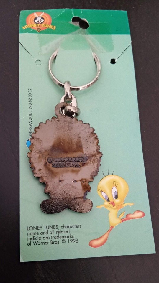Keychain Tweety Bird New Looney Tunes 1998 Metallic | eBay