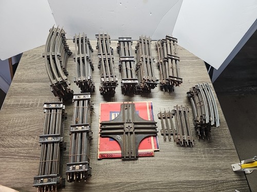 LIONEL 0 GAUGE TRACK - HUGE LOT ---91 PIECES | eBay