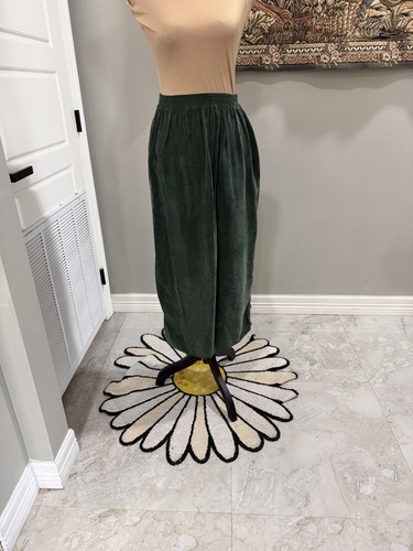 Carol Turner Collection Skirt Womens Medium Green Rayon Maxi Elastic ...