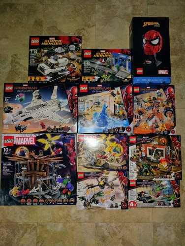 Lego Spider-Man HUGE Lot (Boxes Not Included) | eBay