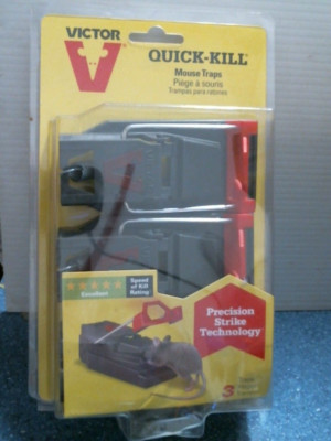 Victor Quick Traps 3 Pack (12278) FS | eBay