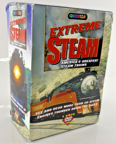 Extreme Steam America's Greatest Steam Trains DVD Box Set 6 DVDs ...