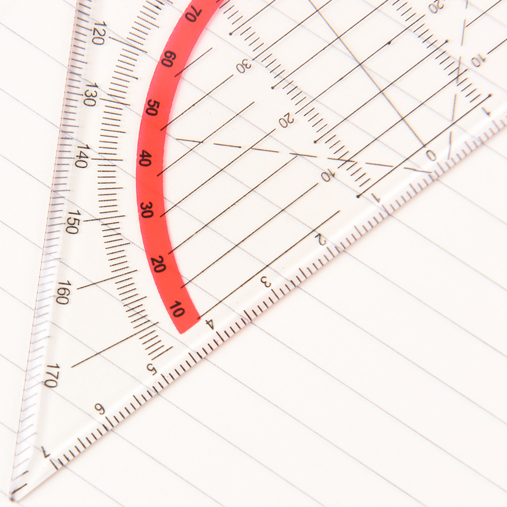 Multifunction Triangular Ruler Scribing Ruler Triangle Rulers Tools 45 ...