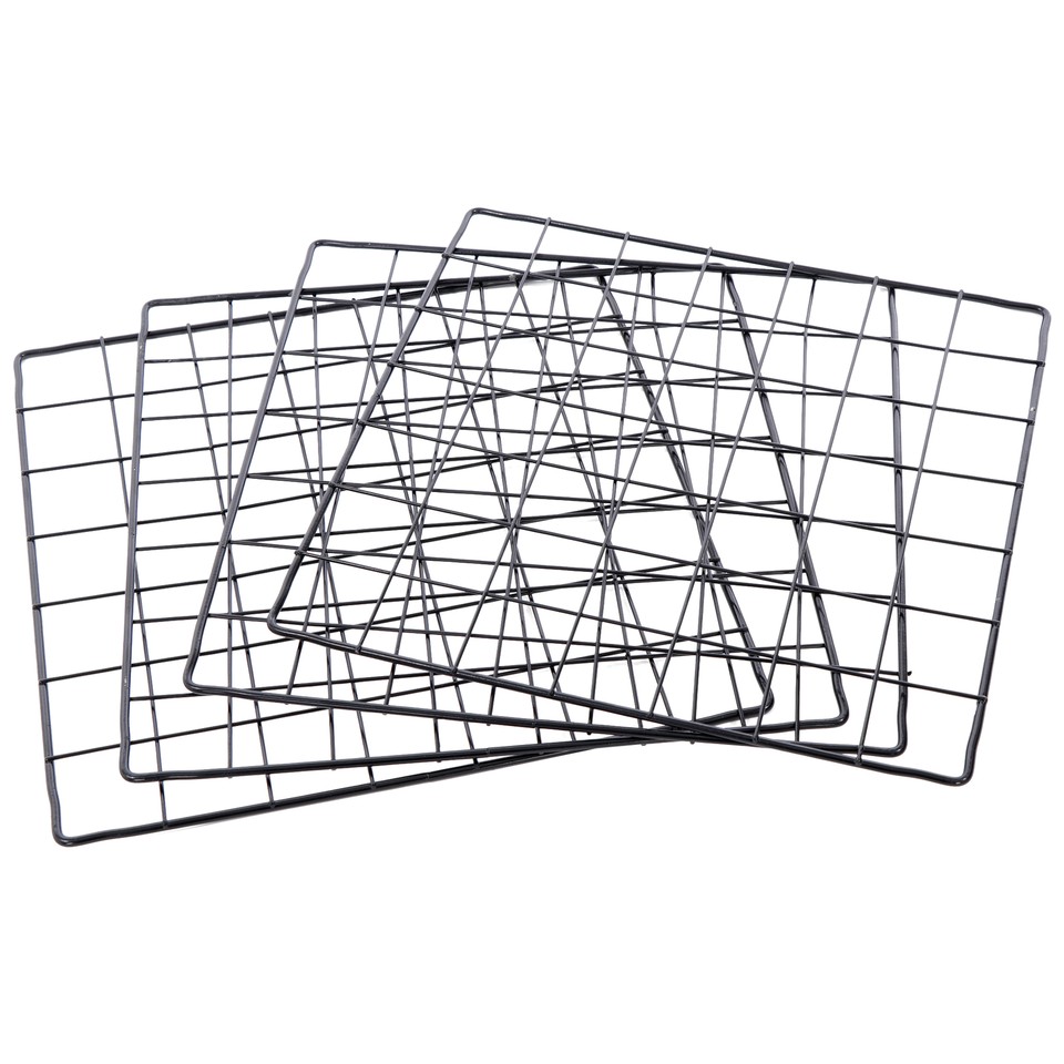 12 Cube Wire Cube Shelving Rack Organizer Bookshelf Shelving Storage ...