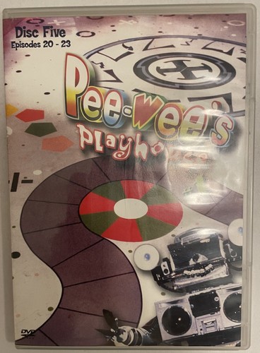 Pee-Wee's Playhouse #1 Disc 5 episodes 20-23 DVD Pre-owned tested ...