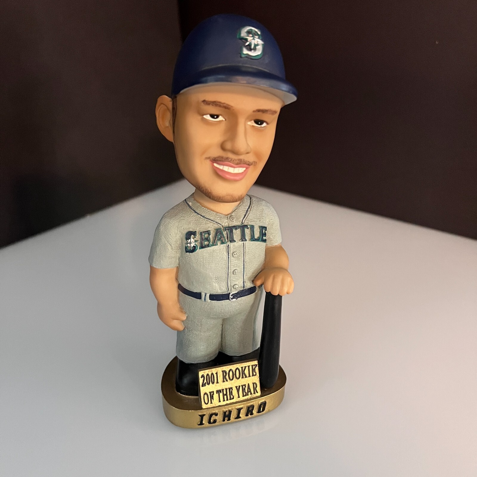 Vintage Seattle Mariners Ichiro Suzuki Bobblehead 2001 MLB Rookie of ...