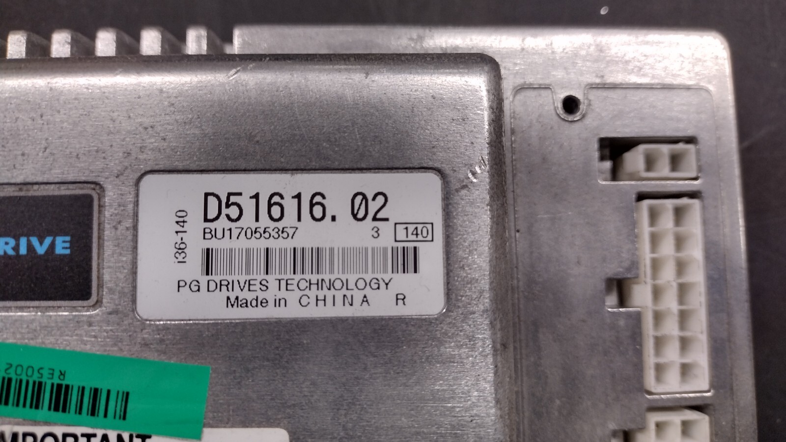 PG drives technology I drive motor controller 36 volt 140 amp (RE500216 ...