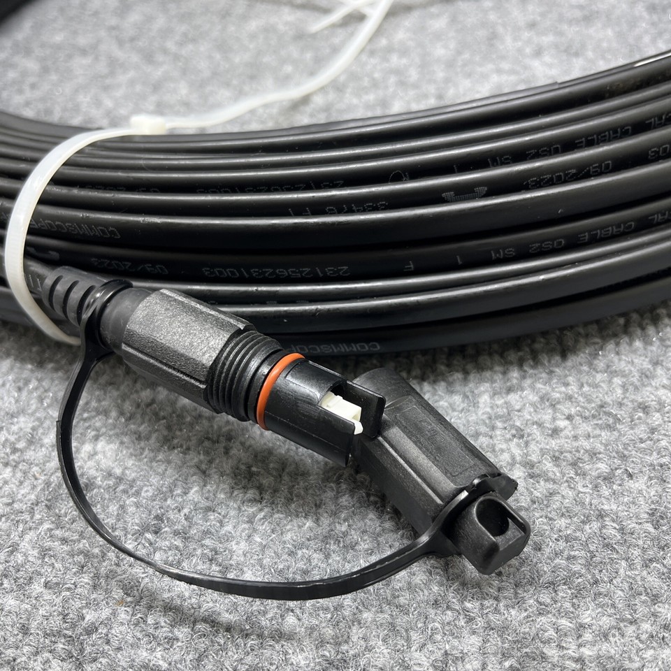 200ft CommScope FHD-HJ1A-0200F Fiber Drop Cable Assembly Dielectric ...