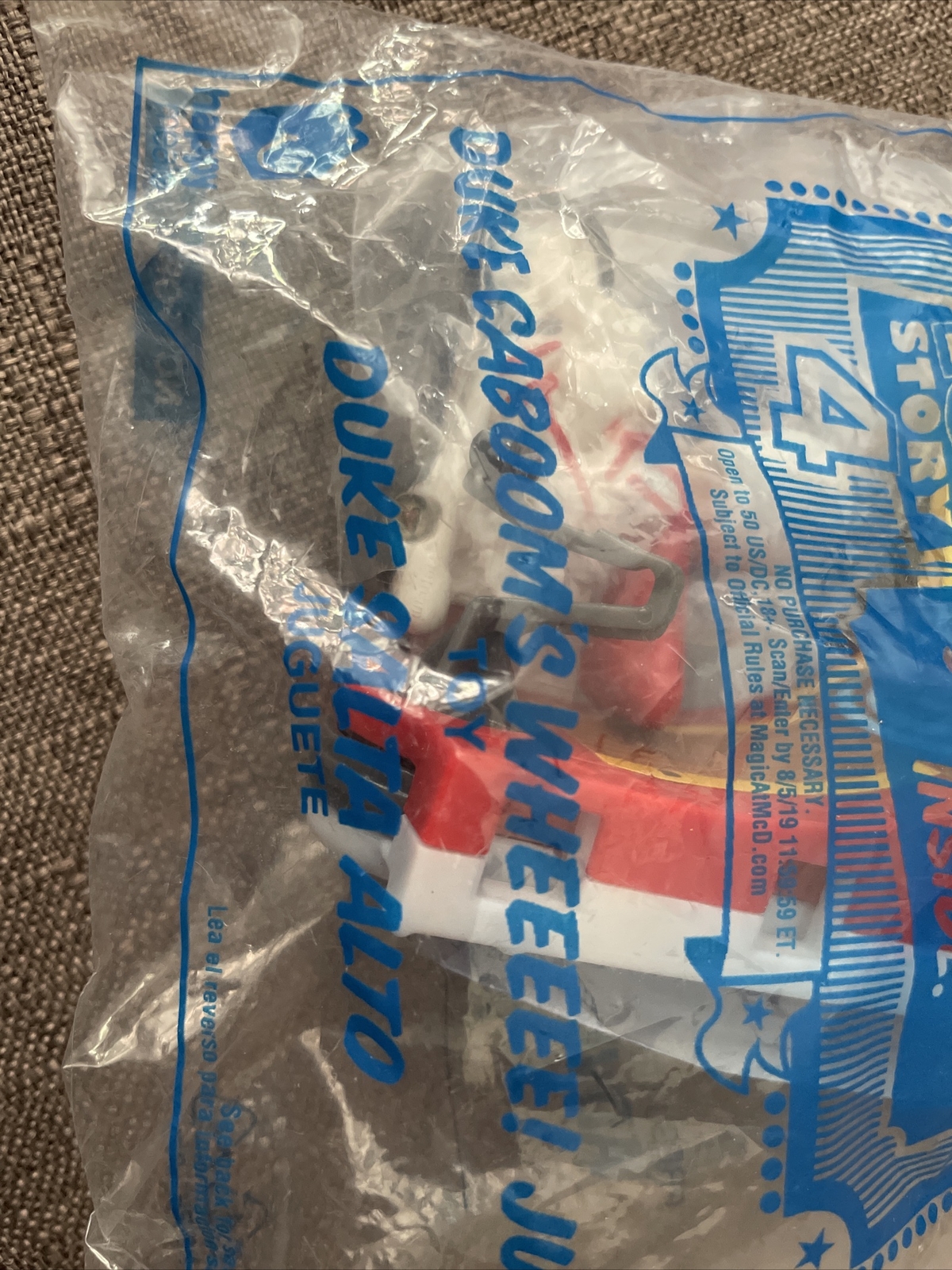 McDonald's Toy Story 4 Happy Meal toy Duke caboom’s wheeeee # 6 ~ New ...