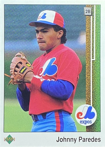 1989 Upper Deck #477 Johnny Paredes Montreal Expos Baseball Card | eBay