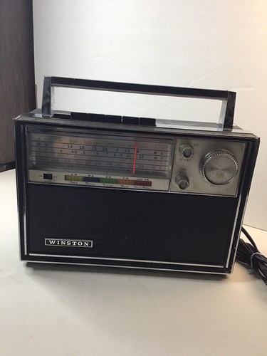 Vintage Winston Solid State Radio 5 Band AC/DC Model 9333 Made In Japan ...