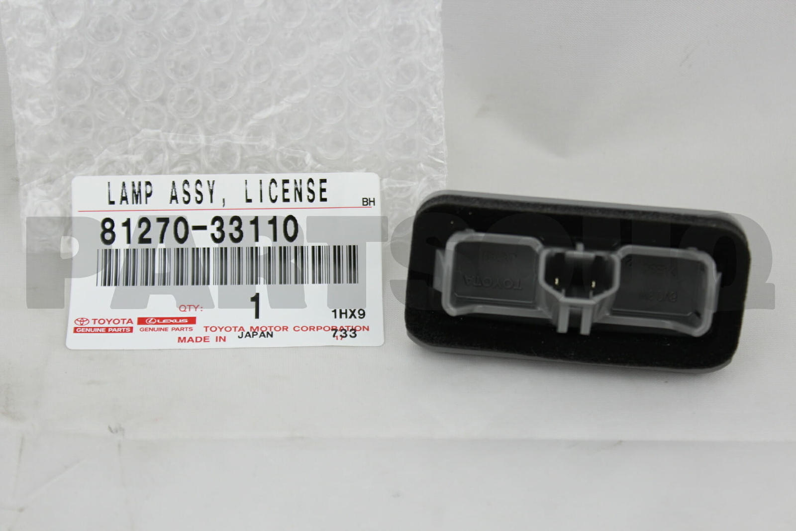 8127033110 Genuine Toyota LAMP ASSY LICENSE 81270-33110 | eBay