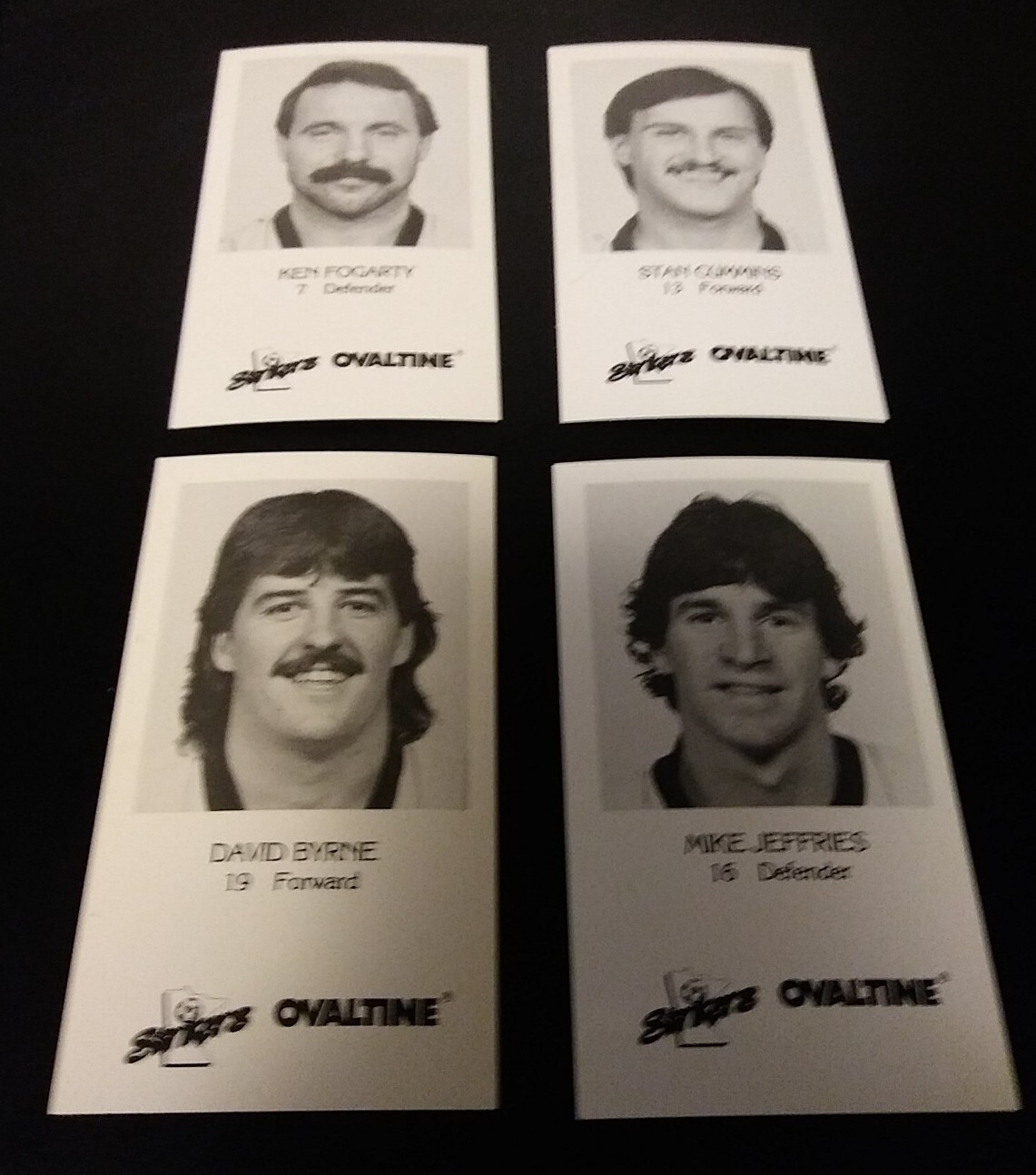 1985-86 Minnesota Strikers Soccer Ovaltine Card Lot of 9 Alan Merrick ...