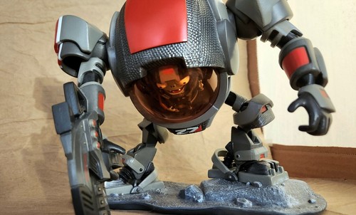 Plants VS Zombies Garden Warfare 2 Grass Effect Z7 Mech Statue Figure ...