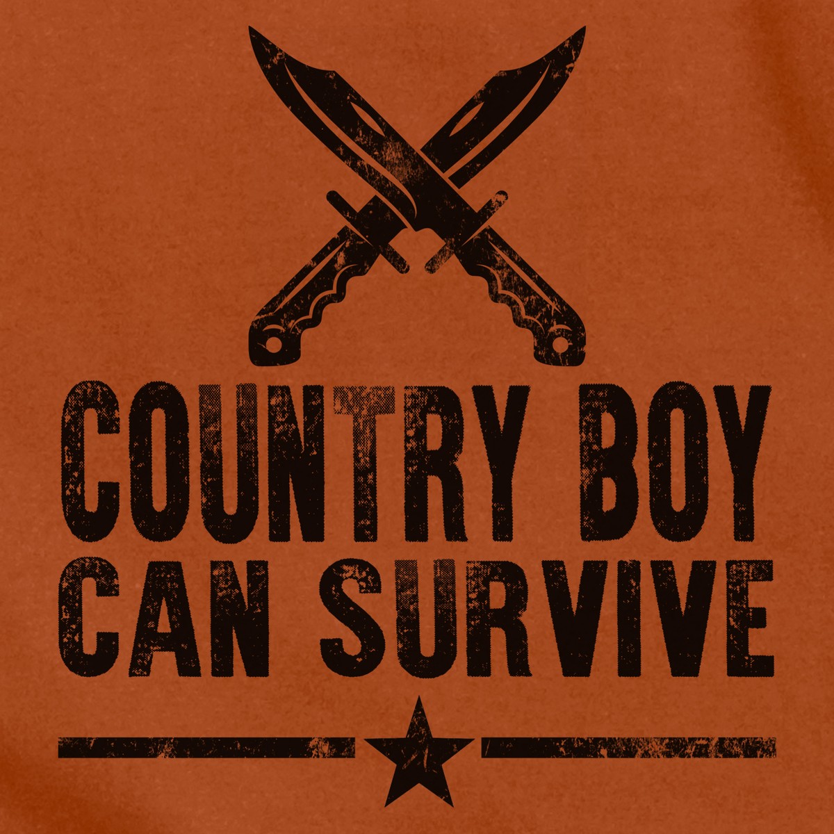Country Boy Can Survive Decal