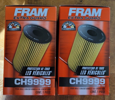 (2) ~ Fram ~ Extra Guard ~ CH9999 ~ Oil Filter | eBay