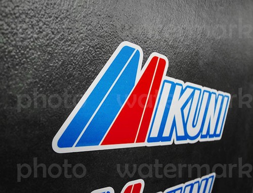 2x Mikuni Carburetor Stickers logos Decals pegatina autocollant ...