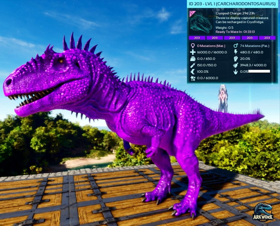 🦖ARK Survival Ascended PVE Carcha New Colors PS5/XBOX/PC | eBay