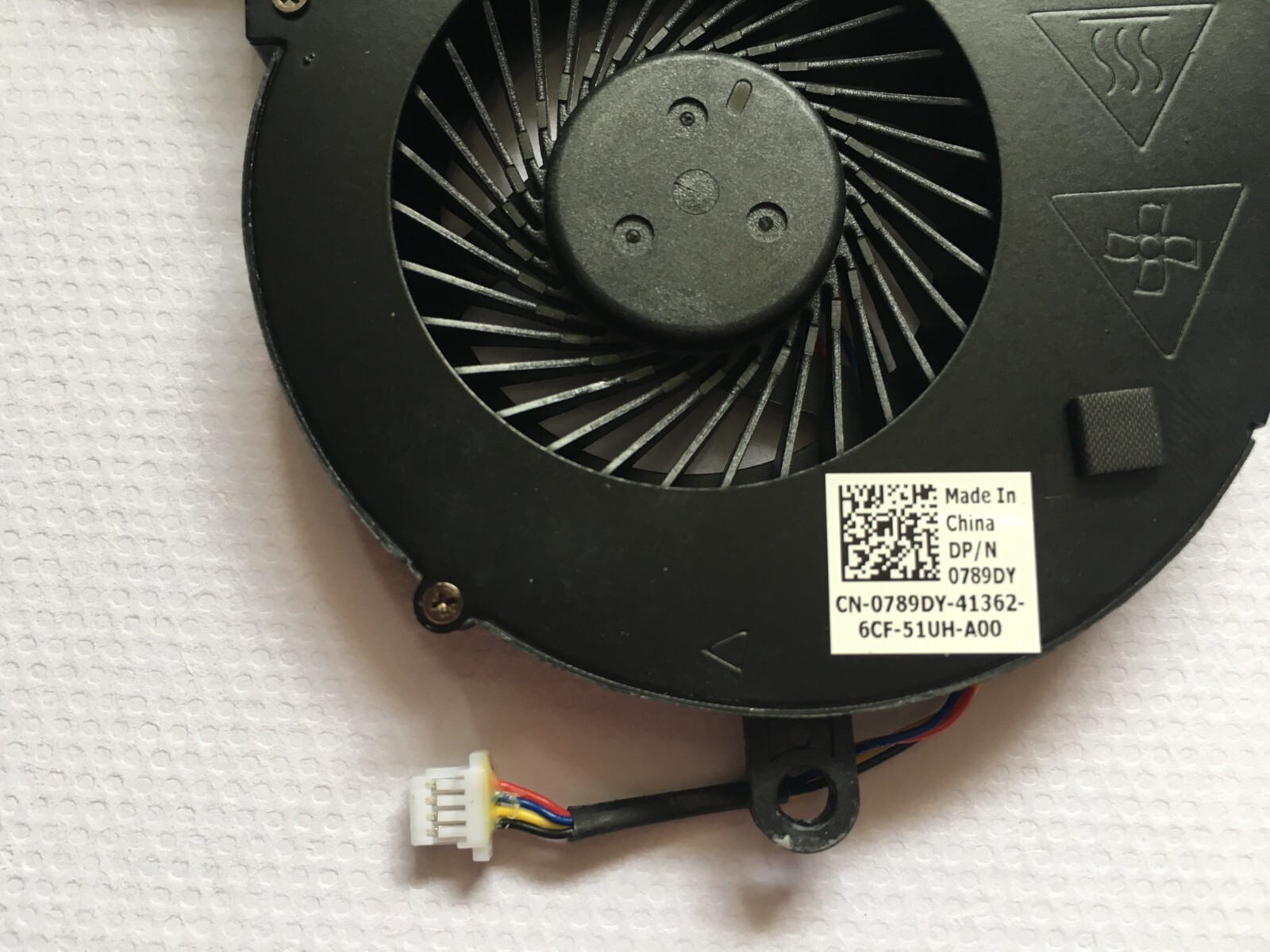 Fan for Dell Inspiron 5565 5567 5767 Series CPU Fan with Heatsink DP/N ...