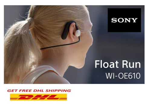 SONY WI-OE610-B Float Run Wireless Headset Bluetooth Type-C Black perfect fit | eBay