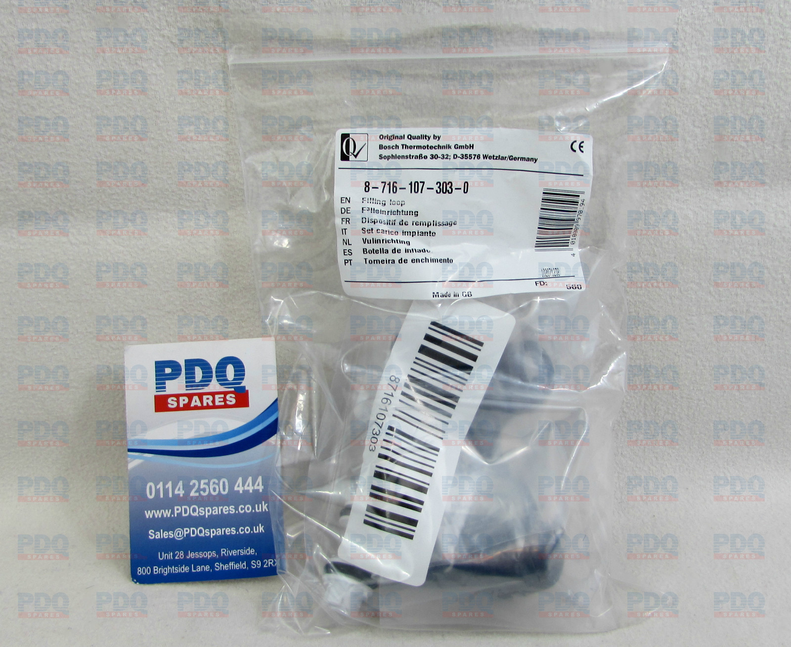 WORCESTER GREENSTAR 25 30 35 40 CDI FILLING LOOP KIT 87161073030 -NEW ...