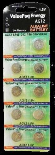 Dantona[r] Val-ag12-10 Valuepak Energy Ag12 Silver Oxide Button Cell ...