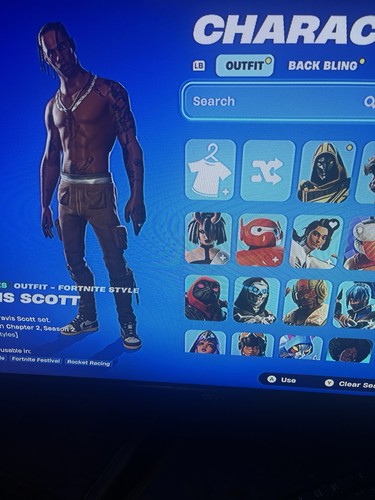 Travis Scott Account with 150 skins and rare Pickaxes. | eBay