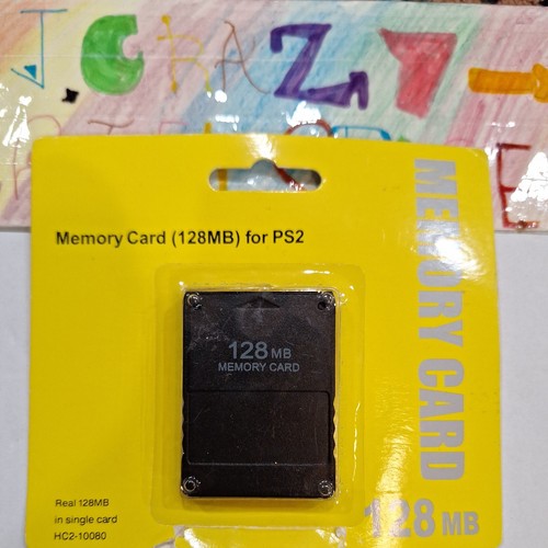 128MB Megabyte Memory Card for Sony PlayStation 2 PS2 Slim Game Console ...