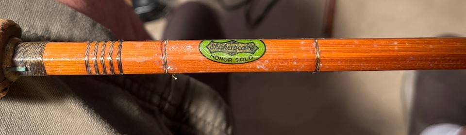 Vtg #1362 Shakespeare 3 PC Bamboo Fly Rod 1362 9' Project Rod | eBay