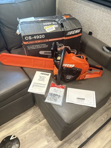 ECHO CS-4920 20IN.50.1CC 2 STROKE GAS REAR HANDLE CHAINSAW | eBay