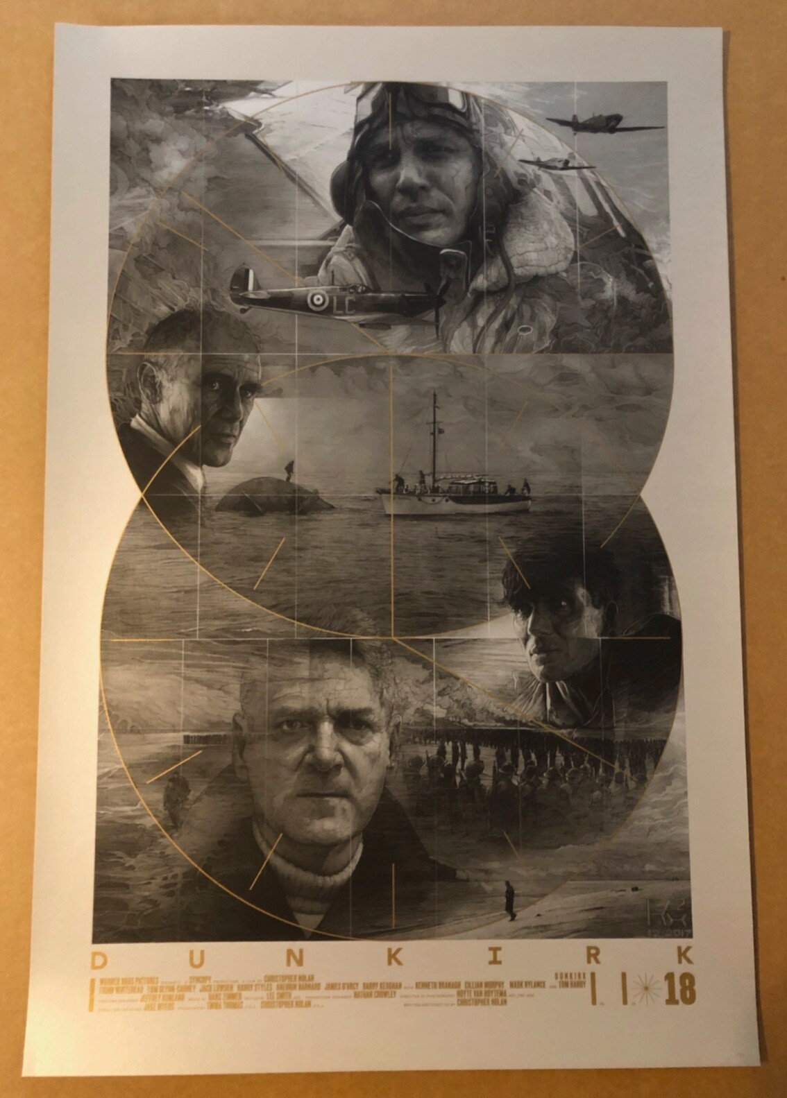Dunkirk Variantby Krzysztof Domaradzki Commission Screenprint Mondo ...