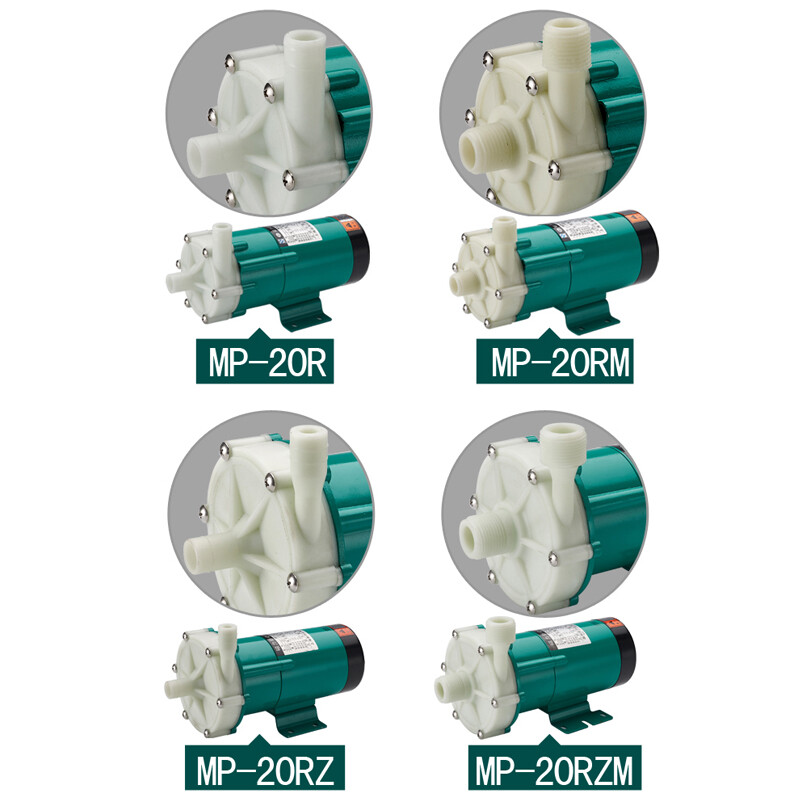 MP-20R 15W 220V/110V Magnetic Drive Pump Electric Chemical Pump 27L/MIN ...