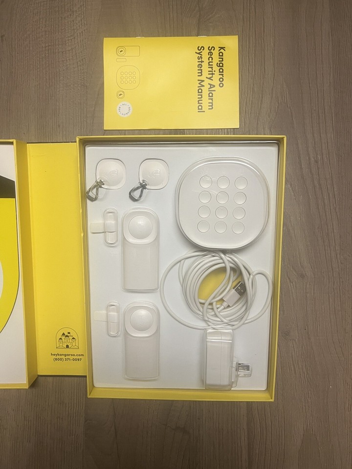 Kangaroo Wireless Security Alarm System- App Based , Hub Free Security ...