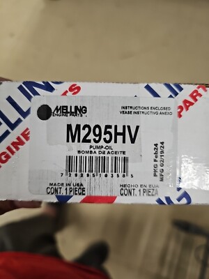 Engine Oil Pump-Stock Melling M295HV | eBay
