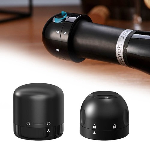 Convenient Rotating Design Champagne Bottle Opener Vacuum Bottle ...