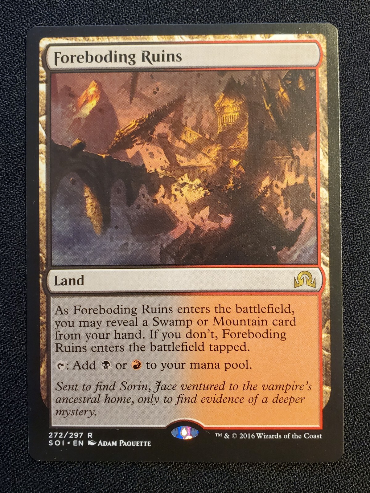 MTG Foreboding Ruins SOI 272/297 Moderate Play | eBay