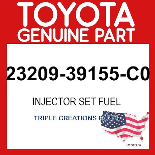 TOYOTA GENUINE 2320939155C0 INJECTOR ASSY, FUEL 23209-39155-C0 | eBay