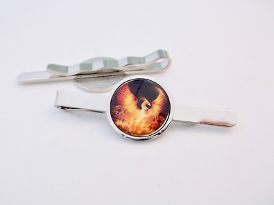 PHOENIX TIE SLIDE GRIP BAR PIN TACK CLASP CLIP BADGE GIFT | eBay