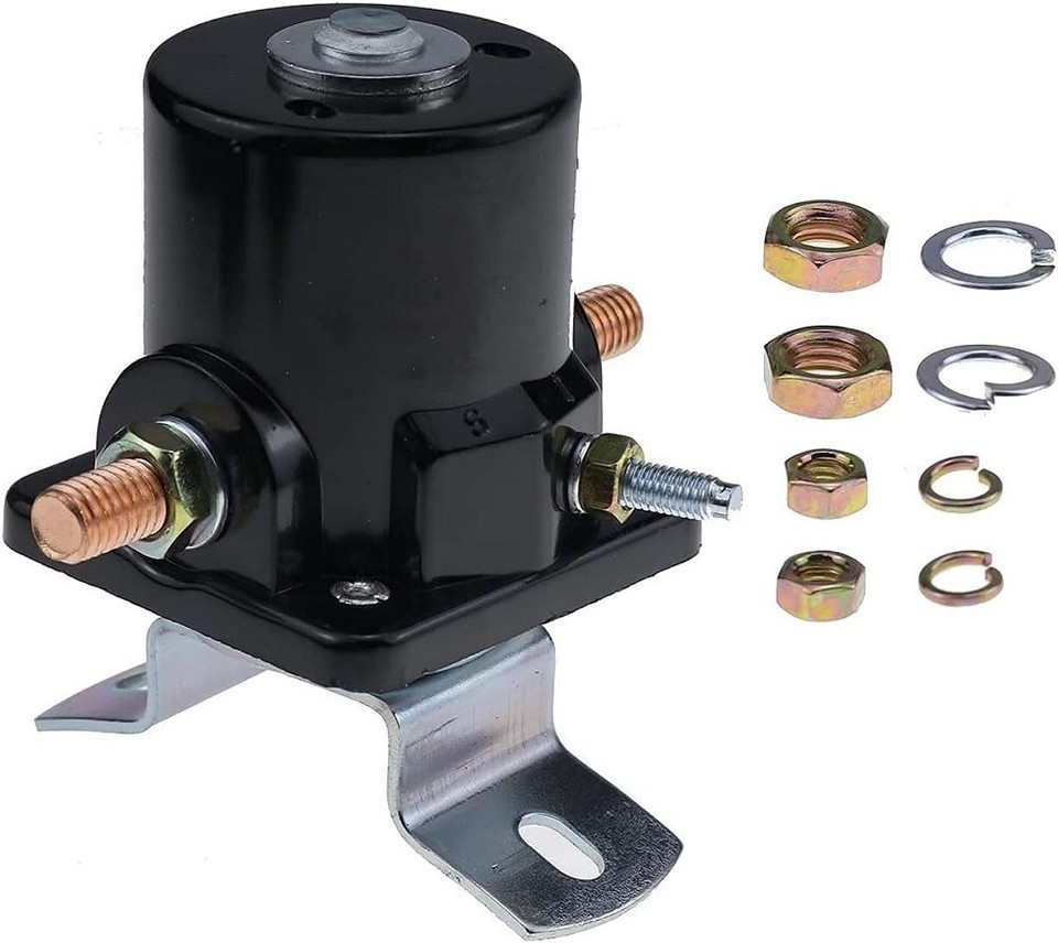 For Ford New Holland 2N 8N 9N Tractors Starter Relay Solenoid 12V , 3 ...